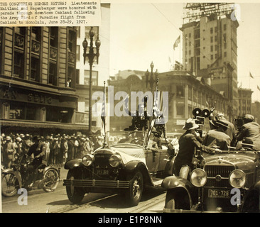 In 1927, the Trans-Pacific flight from Oakland to Hawaii was completed ...