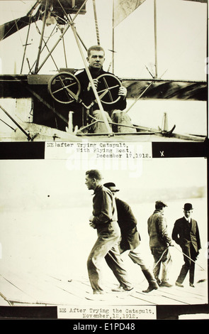 In 1912, Theodore G. Ellyson, the first U.S. naval aviator, performed ...