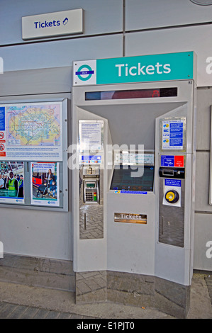West Silvertown DLR Station Oyster ticket machines, London Borough of ...