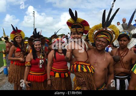 Fans of Brazilian National team attend FIFA World Cup 2026 group stage ...