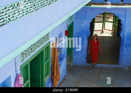 India, Rajasthan, Ghanerao village Stock Photo - Alamy