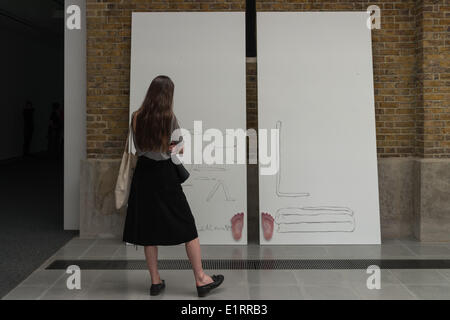 Ed Atkins 'Ribbons' exhibition at Serpentine Sackler Gallery Stock ...