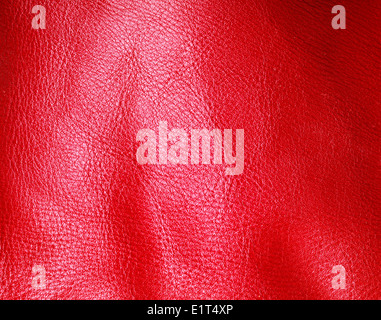 Texture of folds vivid red skin leather background Stock Photo - Alamy