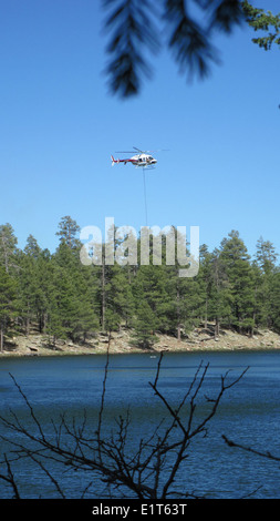 The Woods Canyon Fire in the Apache Sitgreaves National Forest in ...