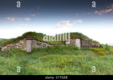 Root cellar, Elliston, Newfoundland and Labrador NL, Canada Stock Photo ...