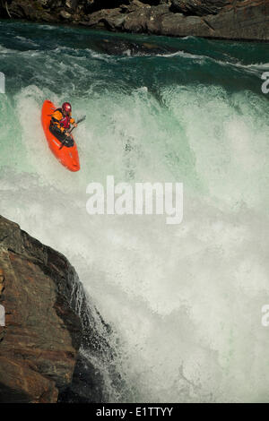 Overlander Falls, Mt Robson Provincial Park, British Columbia, Canada ...