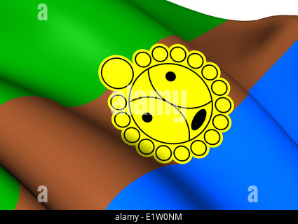 Utuado City Flag, Puerto Rico, Isolated On White Background Stock Photo ...