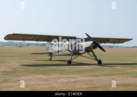Fieseler Storch (Stork), famed German WW2 light military aircraft Stock ...