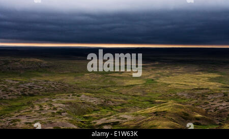 Frenchman River in Grasslands National Park, Saskatchewan, Canada Stock ...
