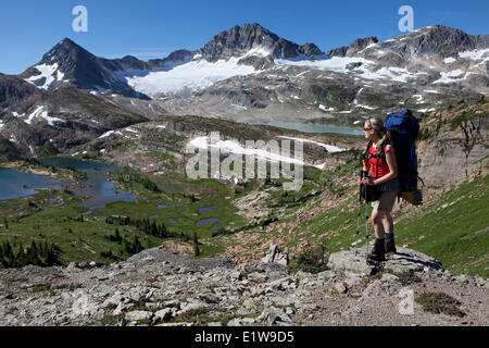 Russell Peak and Limestone Lakes Basin, Height-of-the-Rockies ...