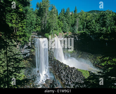 Canim Falls, Wells Gray Provincial Park, British Columbia, Canada Stock ...