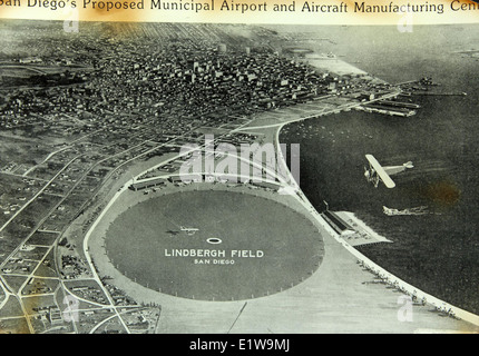 Lindbergh Field, now known as San Diego International Airport, is the ...