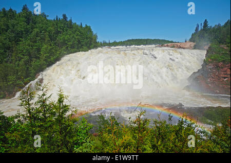 Magpie River at High (Magpie) Falls Wawa Ontario Canada Stock Photo - Alamy