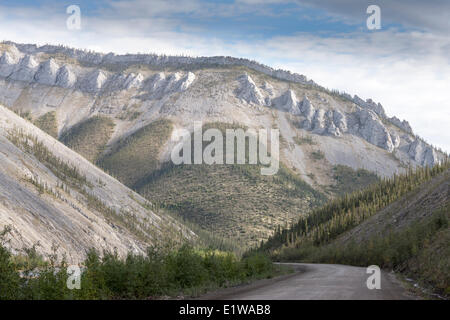 Sapper Hill, near Engineer Creek, Dempster Highway, Yukon, Canada Stock ...