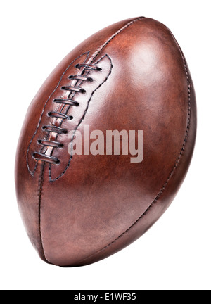 Vintage old American Football isolated Stock Photo - Alamy