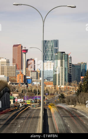 Traffic light Calgary Alberta Canada Stock Photo - Alamy