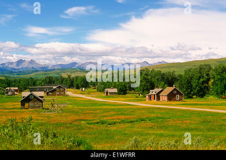 Bar U Ranch National Historic Site, Longview, Alberta, Canada Stock ...
