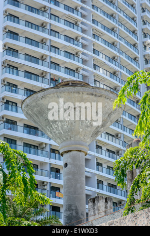 Reinforced Concrete Water Tank High View at Kerala India Stock Photo ...