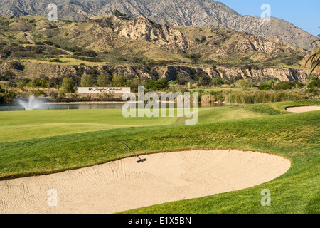 The magnificent Angeles National Golf Club course Stock Photo - Alamy