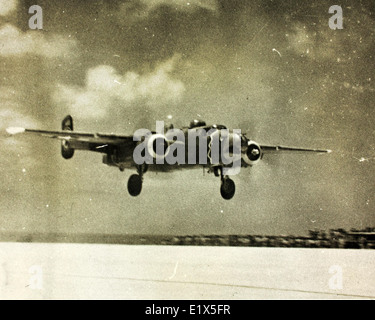 The 345th Bomb Group operated the North American B-25 Mitchell and Martin B-26 Marauder bombers ...