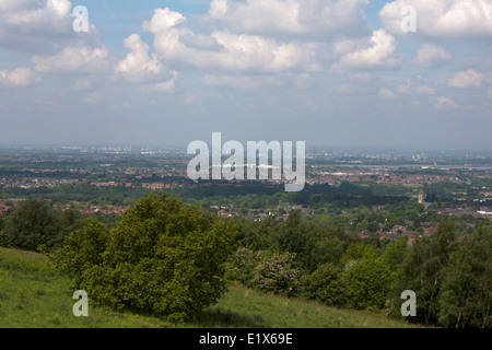 View from Werneth Low near Hyde in Greater Manchester, England Stock ...