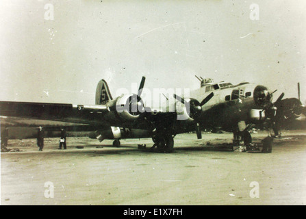 A Boeing B-17 "Flying Fortress" Of The 401St Bomb Group Rolls Down The ...