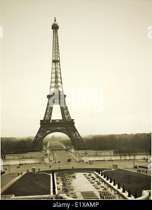 This photo captures Paris, France, during World War II (1941-1945), a ...
