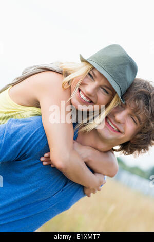 Happy young couple Stock Photo - Alamy