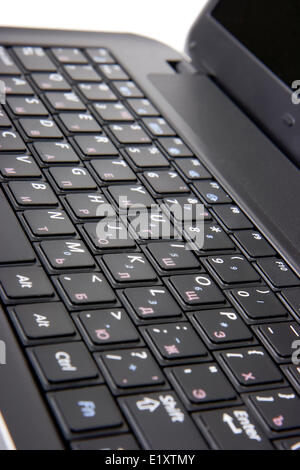Close up, abstract image of a laptop, computer keyboard Stock Photo - Alamy
