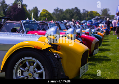 Super-car Siege at Leeds Castle Stock Photo - Alamy