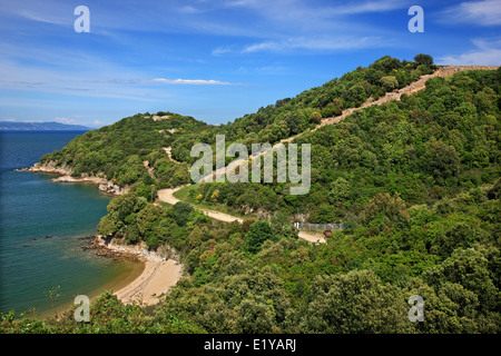 At the archaeological site of Ancient Stageira, birthplace of great ...