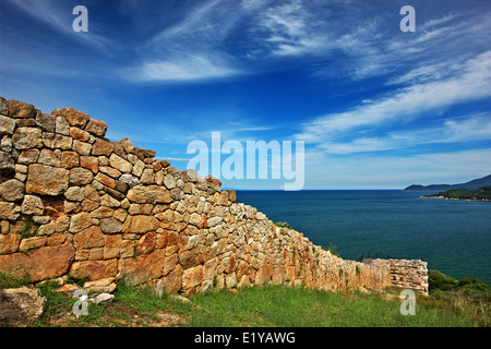 At the archaeological site of Ancient Stageira, birthplace of great ...