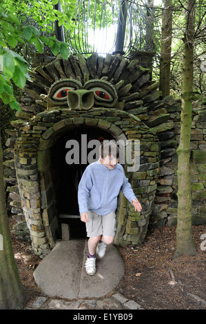 The Forbidden Corner is a folly-filled garden open to the public in the ...