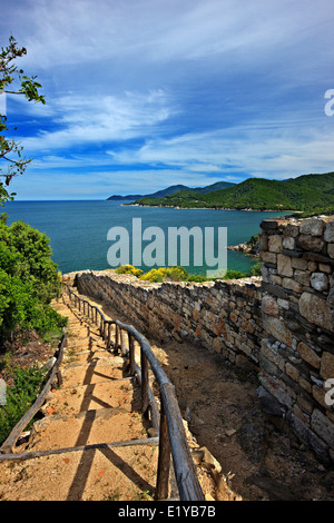 At the archaeological site of Ancient Stageira, birthplace of great ...