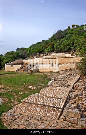 At the archaeological site of Ancient Stageira, birthplace of great ...