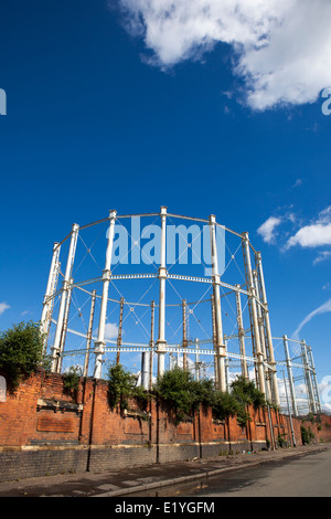 Salford Gasometer, West Egerton Street, Manchester, UK Stock Photo - Alamy