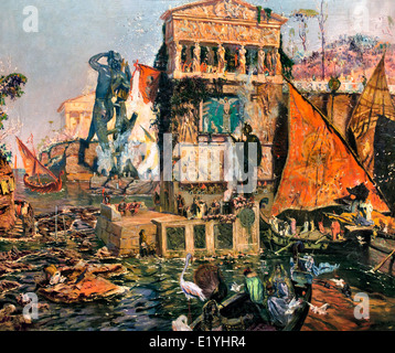 Antonio Muñoz Degrain (1840-1924) La conversion de Recaredo (Reccared I ...