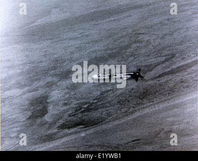 The Tomahawk missile, developed by Convair/General Dynamics, is a long ...