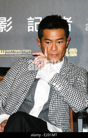 Taipei, China. 10th June, 2014. Actor Louis Koo attends "Overheard 3 ...
