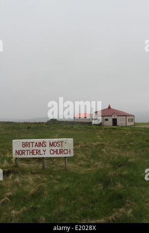 Most Northerly Church Norwick Unst Shetland Islands Scotland September ...