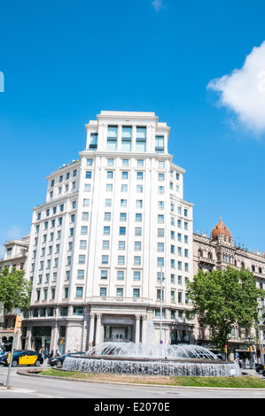 source and large buildings in Barcelona Stock Photo - Alamy