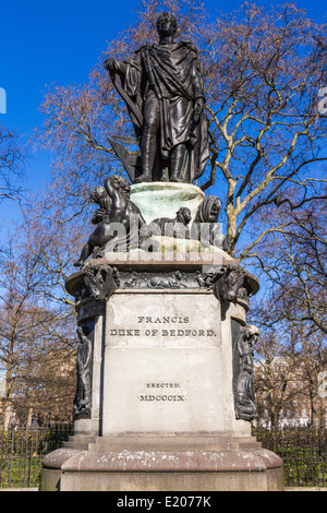 Statue of Francis Duke of Bedford, Russell Square, Bloomsbury, WC1 ...