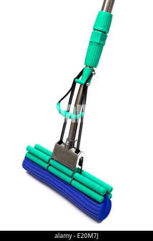 modern mop isolated on white background Stock Photo - Alamy