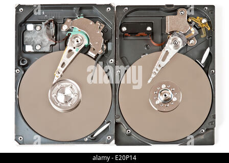 two hard disks Stock Photo - Alamy