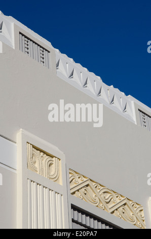 The ASB bank building, art deco architecture in Napier, New Zealand ...