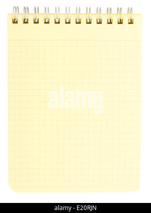 Blank notepad on a yellow background, sun glasses, hat, money. Top view ...