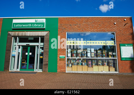 The town centre, Lutterworth, Leicestershire, England, UK Stock Photo ...