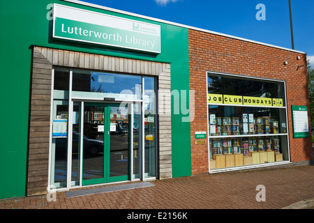 The town centre, Lutterworth, Leicestershire, England, UK Stock Photo ...