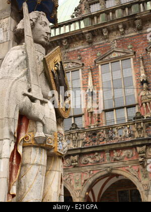 Bremer Roland Statue Stock Photo - Alamy