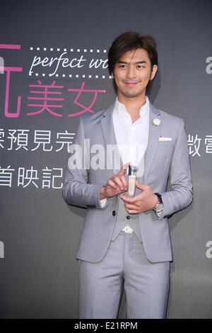 Taipei, China. 11th June, 2014. Singer Shane Filan attends a press ...
